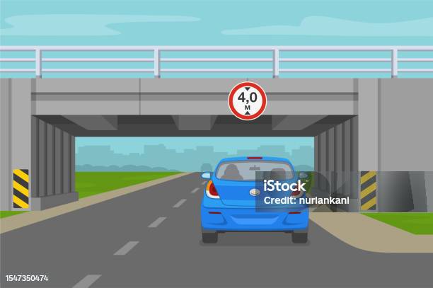 Safe Driving Tips And Rules Car Going Through The Tunnel Under The ... Safe Driving Tips And Rules Car Going Through The Tunnel Under The ...