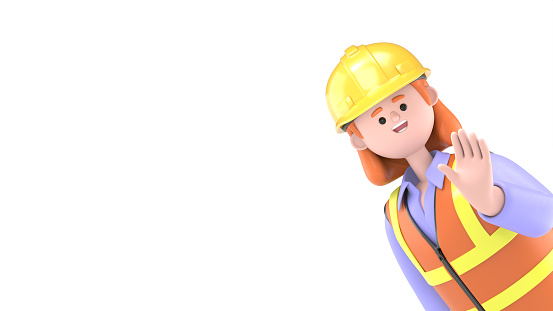 Ilustrasi 3d Insinyur Wanita Pam Menyapa Clip Art Presentasi Insinyur ... Ilustrasi 3d Insinyur Wanita Pam Menyapa Clip Art Presentasi Insinyur ...