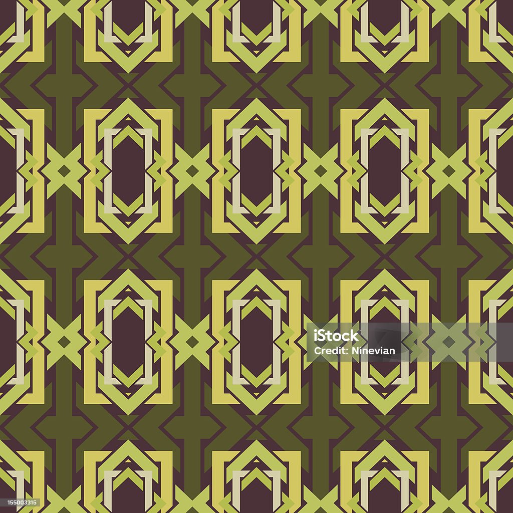 Ethnic Modern Geometric Seamless Pattern Ornament Background Stock