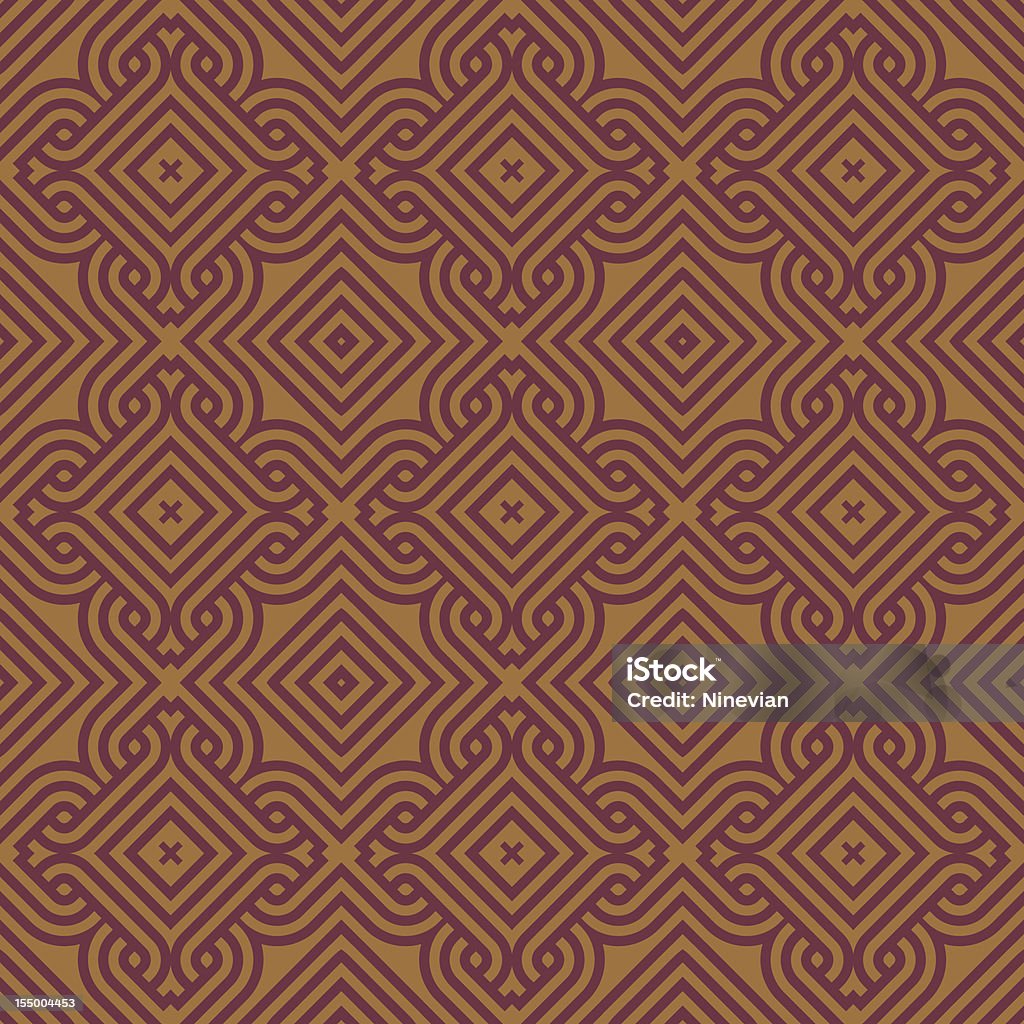 Ethnic Modern Geometric Seamless Pattern Ornament Background Stock