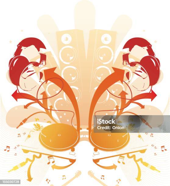 Dj일러스트 Dj에 대한 스톡 벡터 아트 및 기타 이미지 Dj 배경 주제 개념 Istock