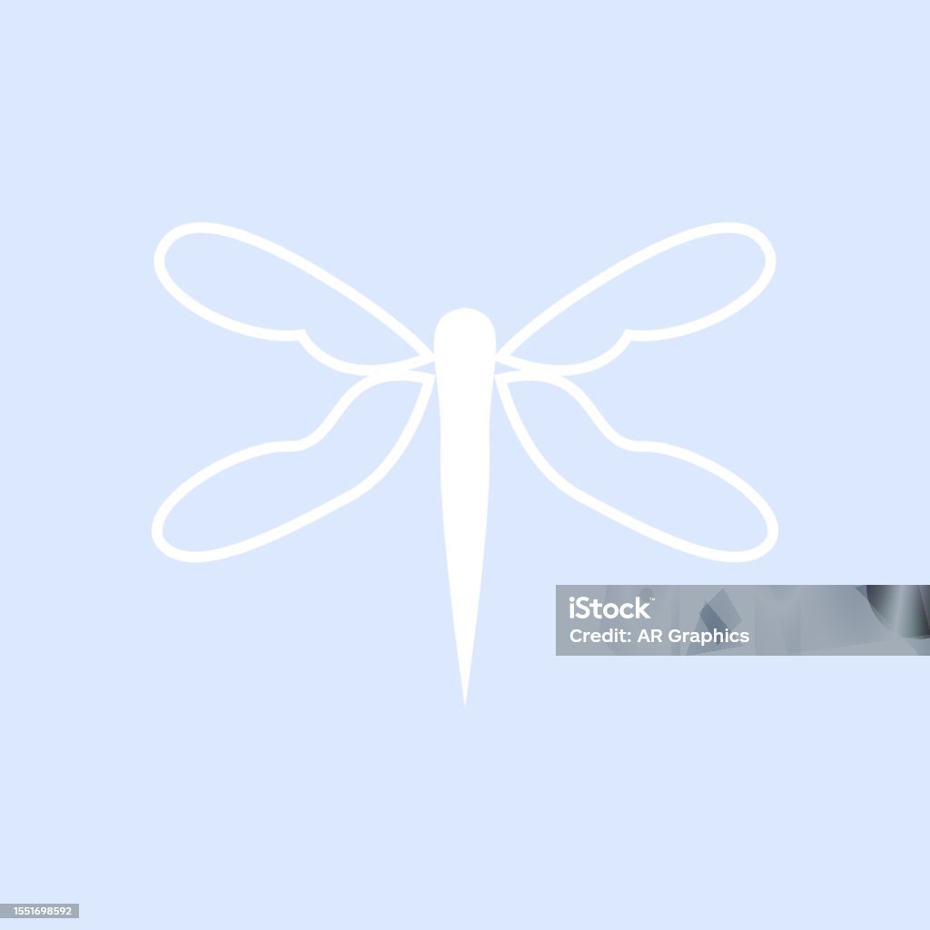 Logo Libellule Conception Danimaux Volants Modèle Dillustration De