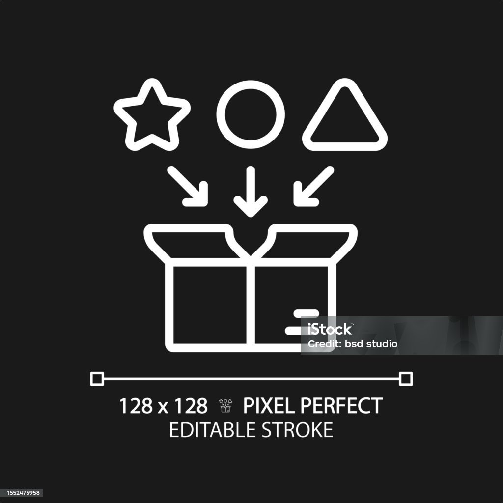 2d Customizable Iteration Linear Icon Stock Illustration Download