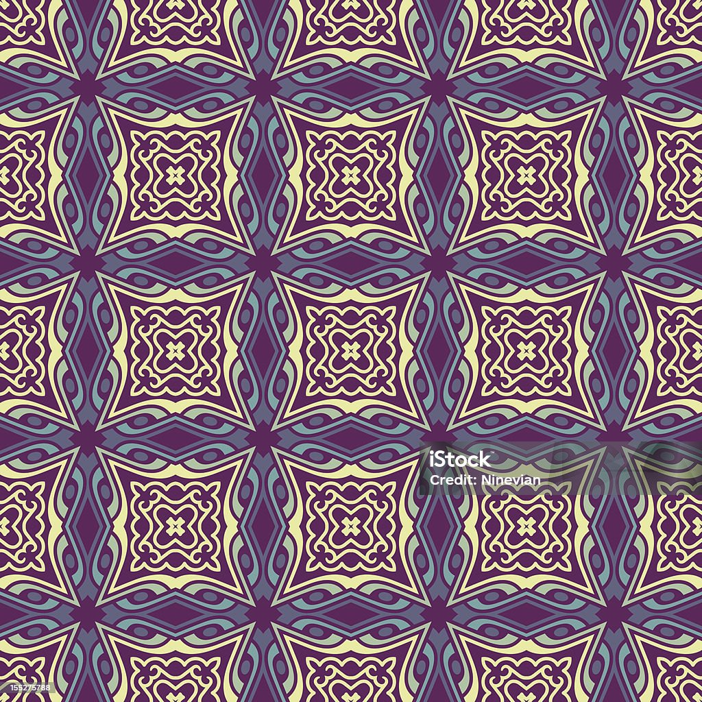 Ethnic Modern Geometric Seamless Pattern Ornament Stock Illustration