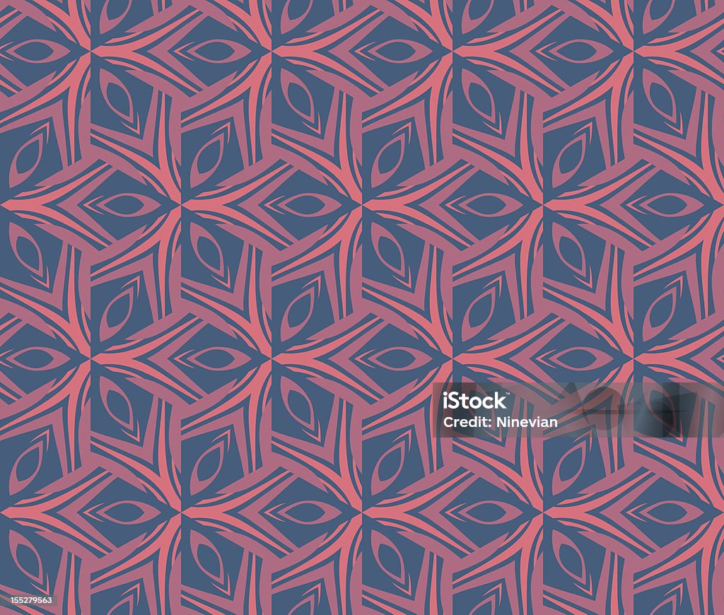 Ethnic Modern Geometric Seamless Pattern Ornament Stock Illustration