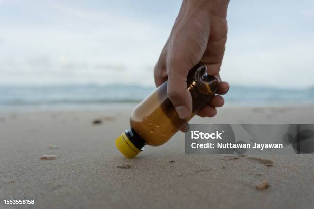 Hemat Lautan Relawan Memungut Sampah Sampah Di Pantai Dan Botol Plastik