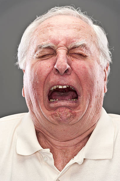 160 Homem Deprimido Chorando Com Olhos Fechados Rosto Close Up Fotos De Stock Imagens E Fotos