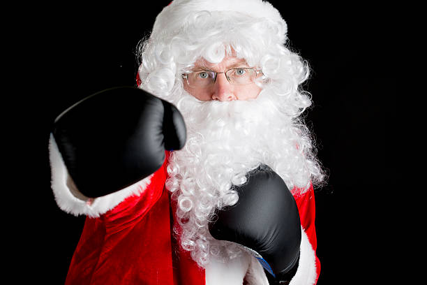 Free Stock Photo of Santa in Boxing Gloves | Download Free Images and ...