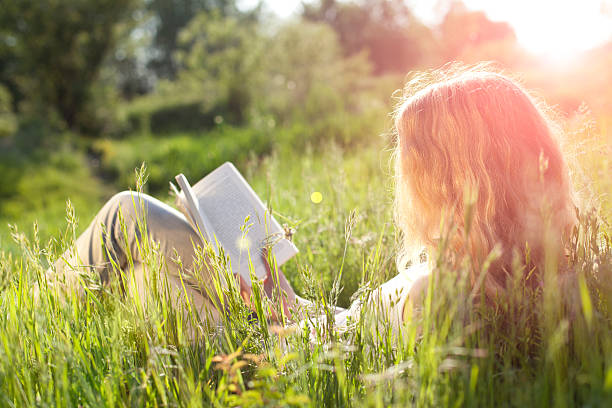 Free Stock Photo of Reading in the grass | Download Free Images and ...