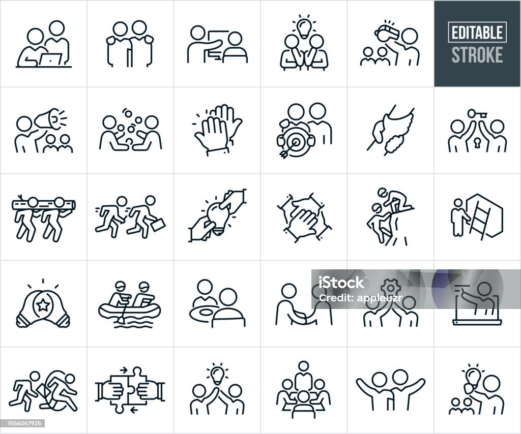 Business Mentoring And Mentorship Thin Line Icons Editable Stroke Stock ... Business Mentoring And Mentorship Thin Line Icons Editable Stroke Stock ...