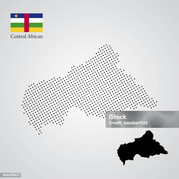 Central African Map Silhouette Style Stock Illustration - Download ... Central African Map Silhouette Style Stock Illustration - Download ...