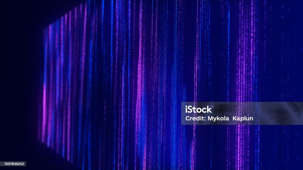 Digital Database Cyberspace Decoding Algorithms Hacked Software Cyber Security With Moving