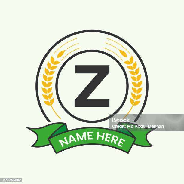 Logo De Lagriculture Sur Le Concept De La Lettre Z Agro Farming
