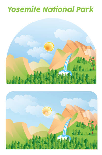 20 El Capitan Yosemite National Park Illustrations Stock Illustrations