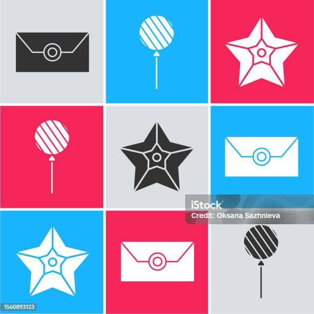 Enveloppes Set Avec Carte Dinvitation De Fête De Noël Lollipop Et Icône