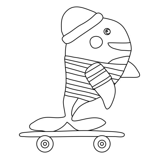 Jumping Jack Person Coloring Pages