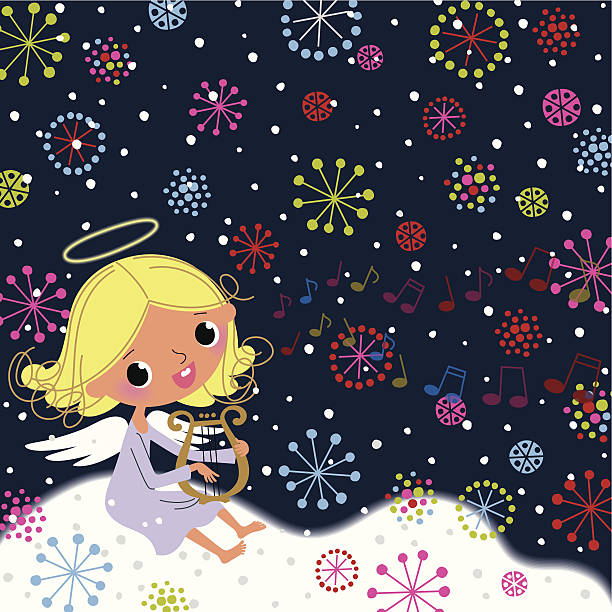 50 Angel Singing Clip Art Stock Illustrations Royalty Free Vector Graphics And Clip Art Istock