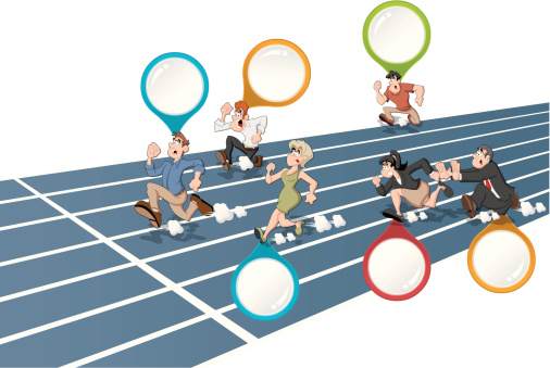 Cartoon People Running Stock Illustration - Download Image Now - Adult ... Cartoon People Running Stock Illustration - Download Image Now - Adult ...
