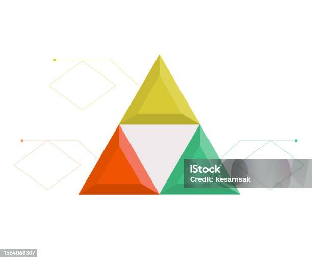 Template Infographics 3d Block For Diagram Data Elements Stock