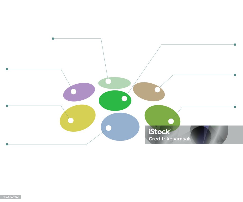 Template Infographics 3d Block For Diagram Data Elements Stock