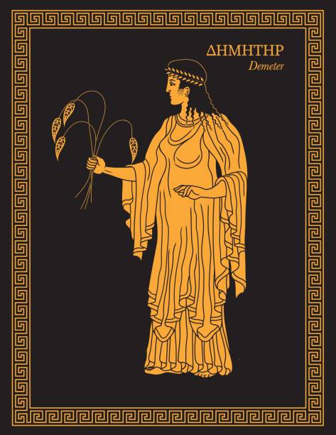 Demeter Clipart Vector PNG , SVG, EPS, PSD, AI