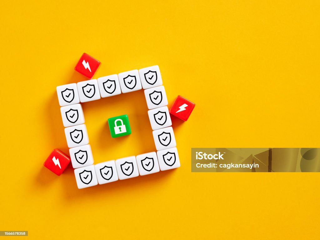 Cyber Security Password And Data Encryption Network Security And