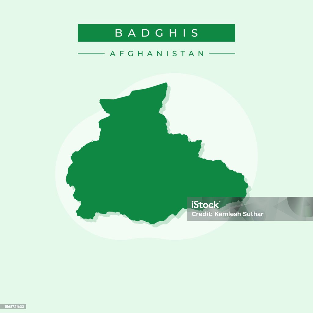 Vector Illustration Vector Of Badghis Map Afghanistan Stock ... Vector Illustration Vector Of Badghis Map Afghanistan Stock ...