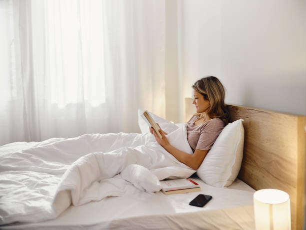Free Stock Photo of Backpack and book on a cozy bed | Download Free ...