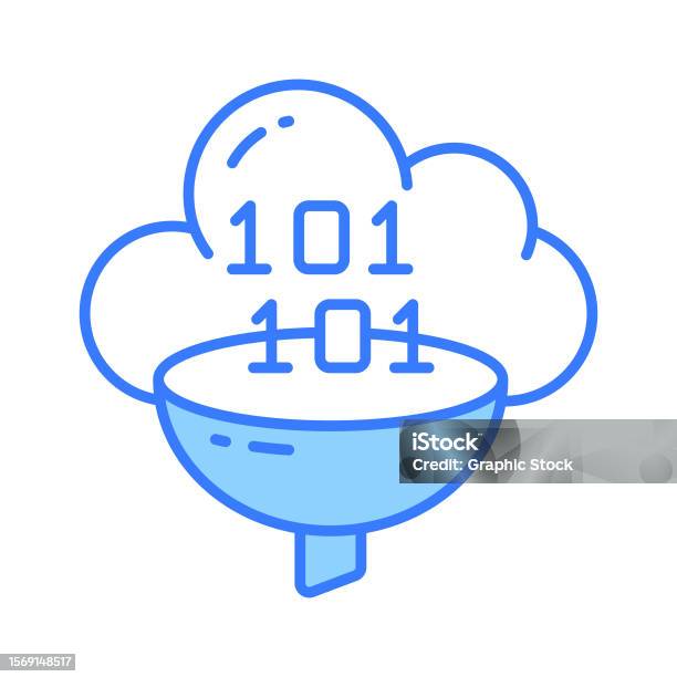 Data Filtering Vector Design In Trendy Style Concept Icon Of Data ... Data Filtering Vector Design In Trendy Style Concept Icon Of Data ...