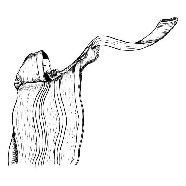 3 200 Shofar Stock Illustrations Royalty Free Vector Graphics And Clip