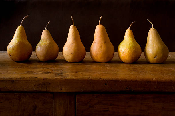 Free Stock Photo of A group of pears on a wood table | Download Free ...