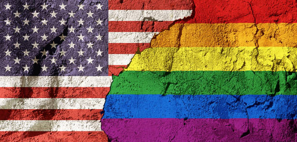 Free Stock Photo of Flag of the United States and the LGBT Pride Flag ...