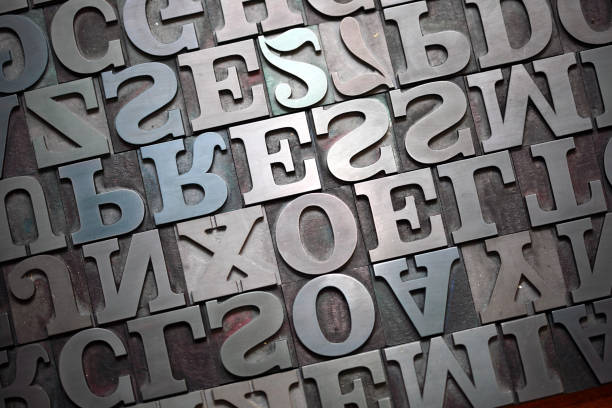 2,300+ Metal Printing Press Letters Stock Photos, Pictures & Royalty ... 2,300+ Metal Printing Press Letters Stock Photos, Pictures & Royalty ...