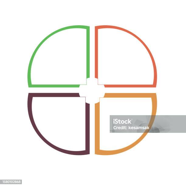 Template Infographics Development Model For Diagram Data Elements Stock