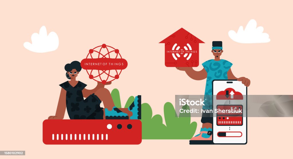 Representation Of The Iot Progression And Back Bunch Empowering ... Representation Of The Iot Progression And Back Bunch Empowering ...