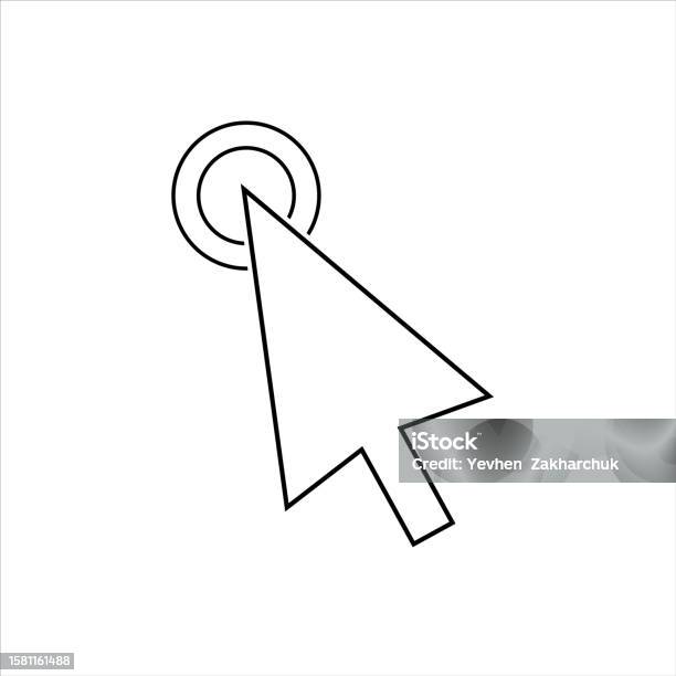 Computer Mouse Click Cursor Gray Arrow Icons Set And Loading Icons Cursor Icon Vector