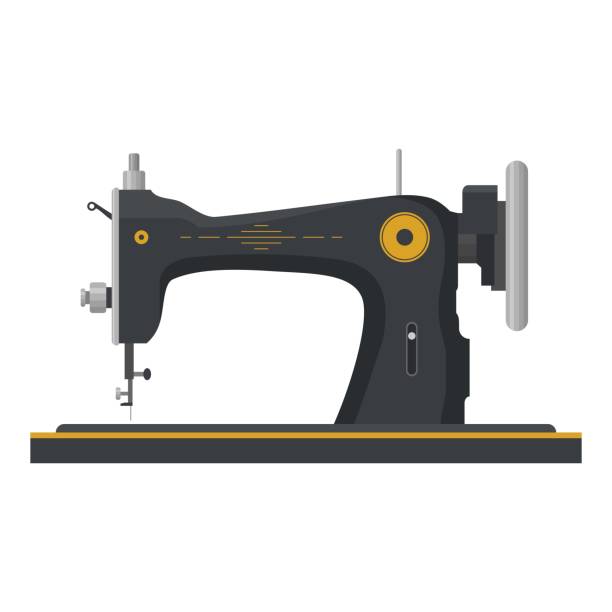 540 Antique Sewing Machine Stock Illustrations Royalty Free Vector
