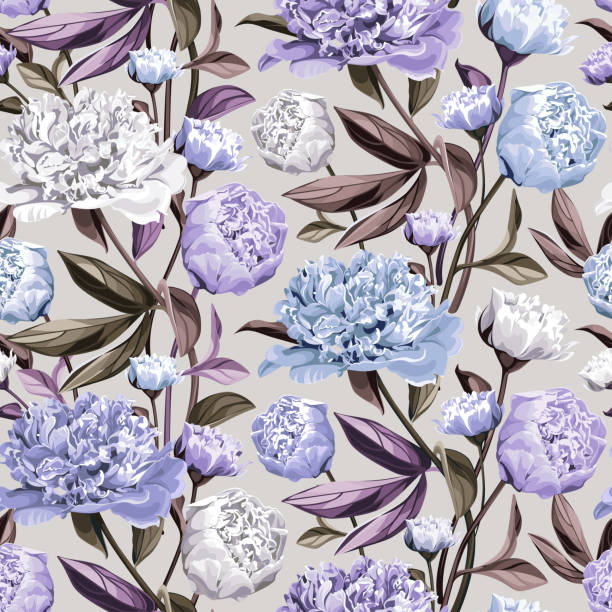 Purple Floral Backgrounds For Photoshop