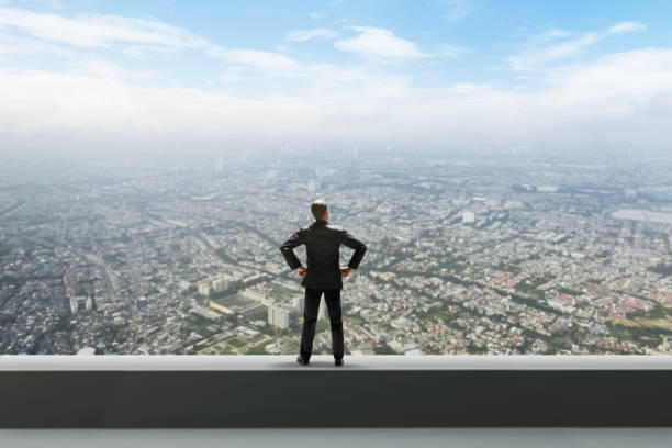 Free Stock Photo of Man Standing on Top of Roof | Download Free Images ...