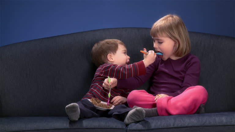 3500 Brother Sister Couch Stock Videos And Royalty Free Footage Istock