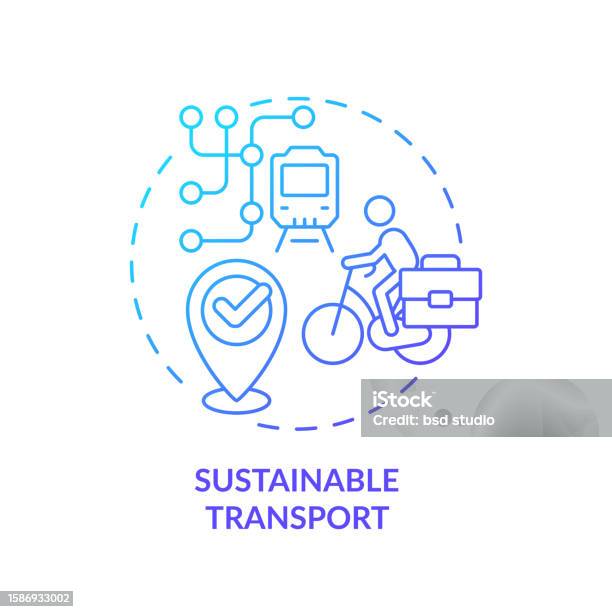 2d Gradient Sustainable Transport Line Icon Concept向量圖形及更多信息圖形圖片 - iStock 2d Gradient Sustainable Transport Line Icon Concept向量圖形及更多信息圖形圖片 - iStock