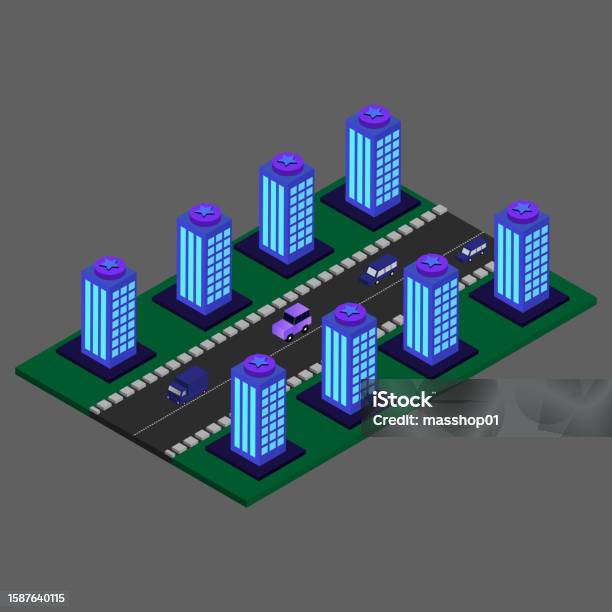 Bangunan Modern Isometrik Vektor Kota Futuristik Isometrik Ilustrasi ... Bangunan Modern Isometrik Vektor Kota Futuristik Isometrik Ilustrasi ...