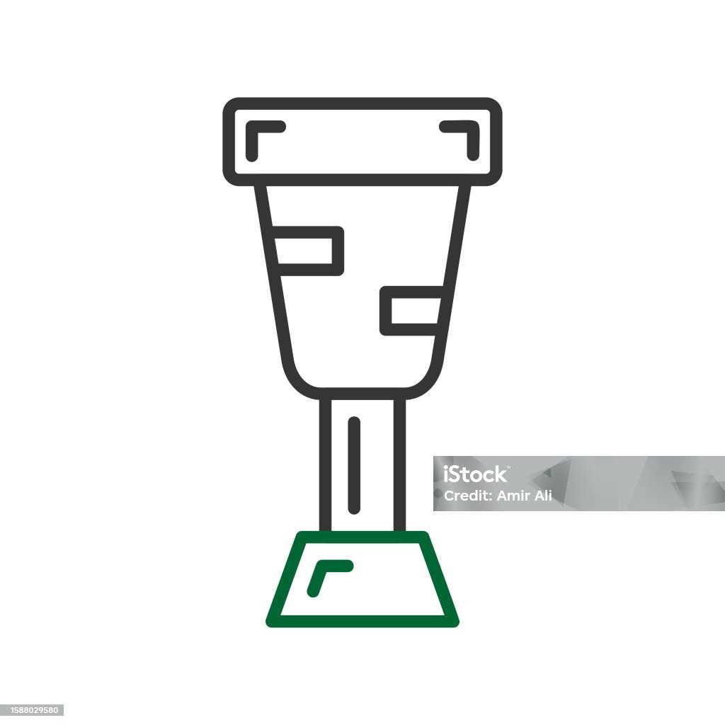 Peg Leg Icon Stock Illustration Download Image Now Artificial Limb Limb Body Part
