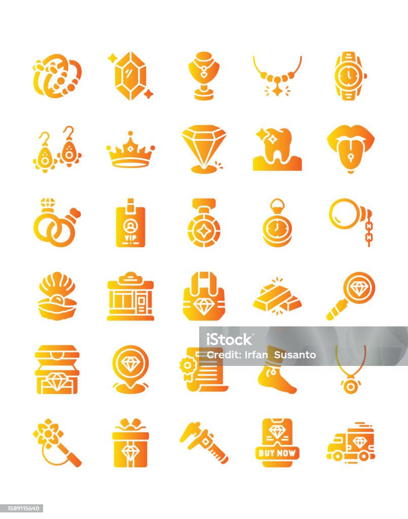 Schmuckiconset 30 Isoliert Auf Weißem Hintergrund Stock Vektor Art und ... Schmuckiconset 30 Isoliert Auf Weißem Hintergrund Stock Vektor Art und ...
