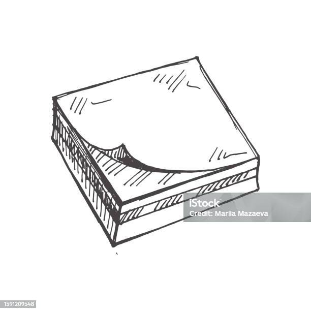 Vector Outils Scolaires Et Bureautiques Dessinés À La Main Illustration