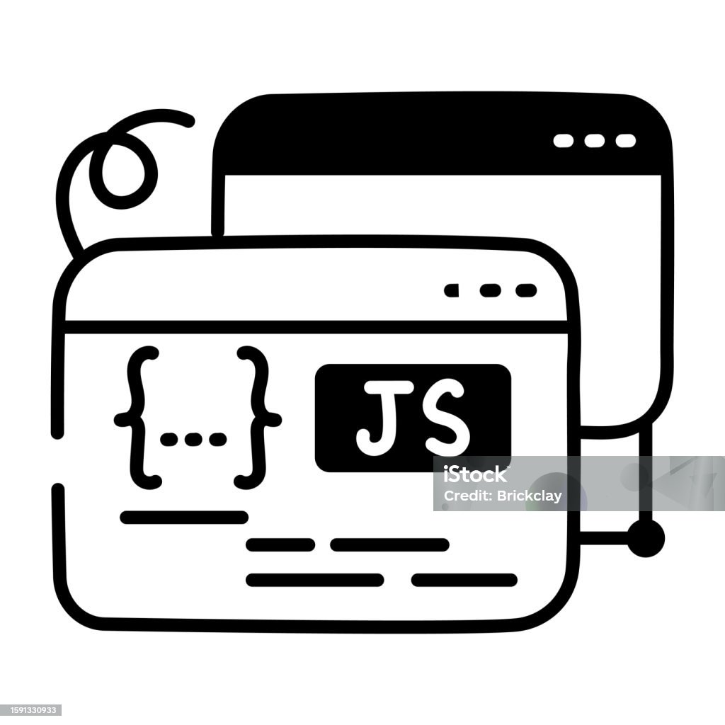 Js Coding Stock Illustration Download Image Now Coding Development Doodle Istock