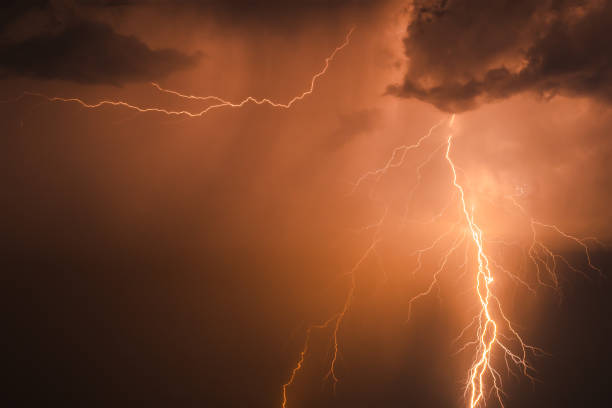 Free Stock Photo of Stormy Sky With Clouds and Lightning | Download ...