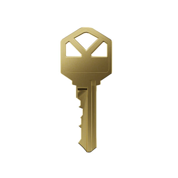 Free Stock Photo of Shiny Golden Key With Key Chain Attached | Download ...