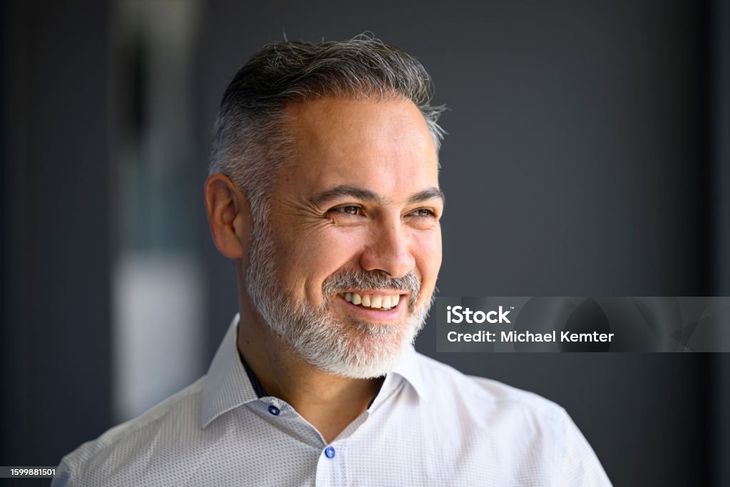 Portrait Of A Happy Smiling Mature Businessman Stock Photo - Download ... Portrait Of A Happy Smiling Mature Businessman Stock Photo - Download ...