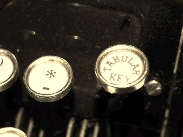 Free Stock Photo of Close-up of vintage alphabet typewriter keys ...